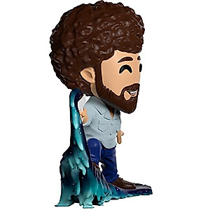 Youtooz Bob Ross Happy Accidents Action Figure, Bob Ross Figure 5" Vinyl Figure Bob Ross Collection