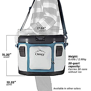 OtterBox Trooper Cooler 20 Quart - Alpine Ascent (Green/Black/Orange)