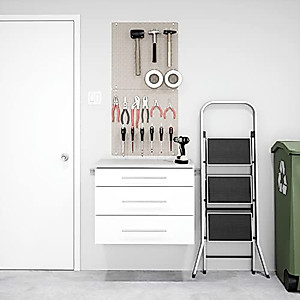 Prepac HangUps 3-Drawer Base Storage Cabinet, White