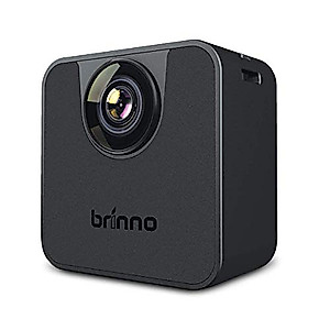 BRINNO TLC120 HDR TIME Lapse WI-FI Camera, with Brinno Camera App Control for iOS Only, Perfect for Work from Home, Quarantine, Self-Isolation, Home School, IPX4 Splash Proof and Weather Resistant