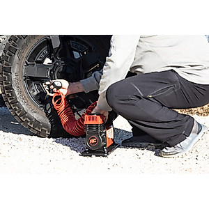 Rough Country Air Compressor w/Carrying Case | 12 Volt | 150PSI | 5.65 CFM - RS200