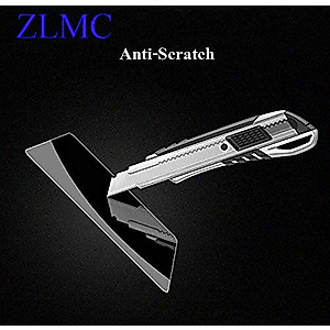 ZLMC Ricoh GR III screen protector, 9H hardness 0.3mm ultra-thin tempered glass screen protector for Ricoh GR III digital camera, full coverage edge to edge protection [3pcs]