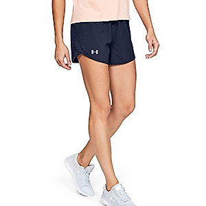 Under Armour Women's UA Fly-by 2.0 Shorts SM Navy