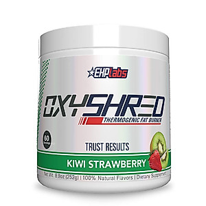 EHP Labs OxyShred + OxyGreens Bundle - Thermogenic Pre Workout Powder & Shredding Supplement, Clinically Proven Preworkout Powder - Daily Super Greens Powder, Spirulina Powder, Greens Superfood Powder