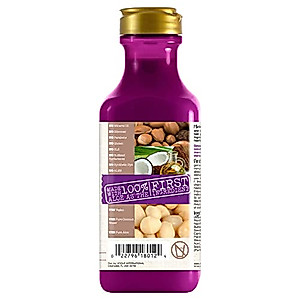 Maui Moisture Heal & Hydrate + Shea Butter Conditioner to Repair & Deeply Moisturize Tight Curly Hair with Coconut & Macademia Oils, Vegan, Silicone, Paraben & Sulfate-Free, 13 fl oz