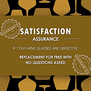 ONEARF Wine Glasses Set of 2,17OZ Hand Blown White and Red Wine Glasses.Lead-Free Premium Crystal Clear Glass Burgundy Boardeaux Wine Glass Set for Daily Use Wedding Anniversary or Birthday Gift