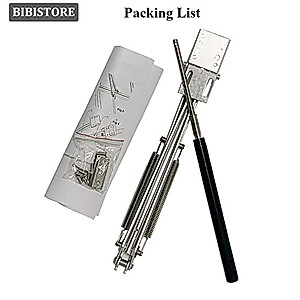 BIBISTORE Solar Heat Sensitive Automatic Greenhouse Window Opener Hothouse Vent Openers Auto Vent Kit Greenhouse Accessories-(Two Springs,Lifts 15.4 Lbs)