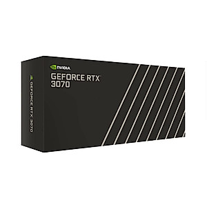NVIDIA GeForce RTX 3070 8GB GDDR6 PCI Express 4.0 Graphics Card - Dark Platinum and Black