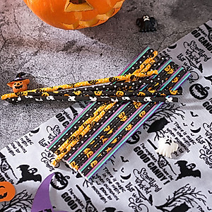 EASY ROAD 250 Pack Biodegradable Paper Straws Bulk - Watermelon Print for Party Supplies, Birthday, Wedding, Bridal/Baby Shower Decorations and Holiday Celebrations