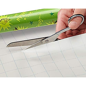 American Greetings 105 sq. ft. Christmas Wrapping Paper Bundle with Cut Lines, The Grinch (3 Rolls in. x ft.)