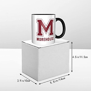 Morehouse A College Logo Large Ceramic Coffee Mug, Big Tea Cup For Office And Home,Reusable Cup For Coffee Or Tea