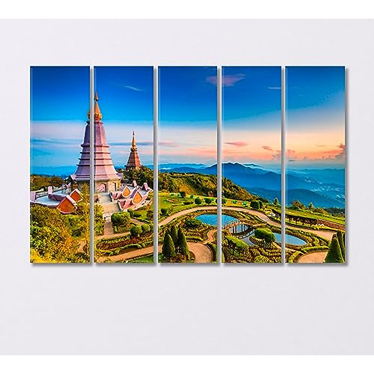 Doi Inthanon National Park Thailand Canvas Print 3 Panels / 36x24 inches