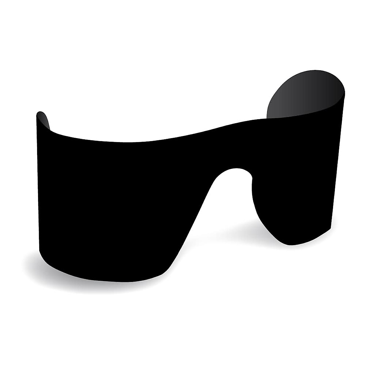 Roller-Shadz Disposable Rollup Sunglasses, 12pkg, Smoke, One Size