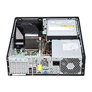 HP Elite SFF Computer Desktop (Intel Core i5 Processor, 16GB Ram, 2TB HDD, Dual 19 Inch LCD Monitor, WiFi, Bluetooth 4.0, DVD-RW, New Keyboard & Mouse) Windows 10 Home (Renewed)