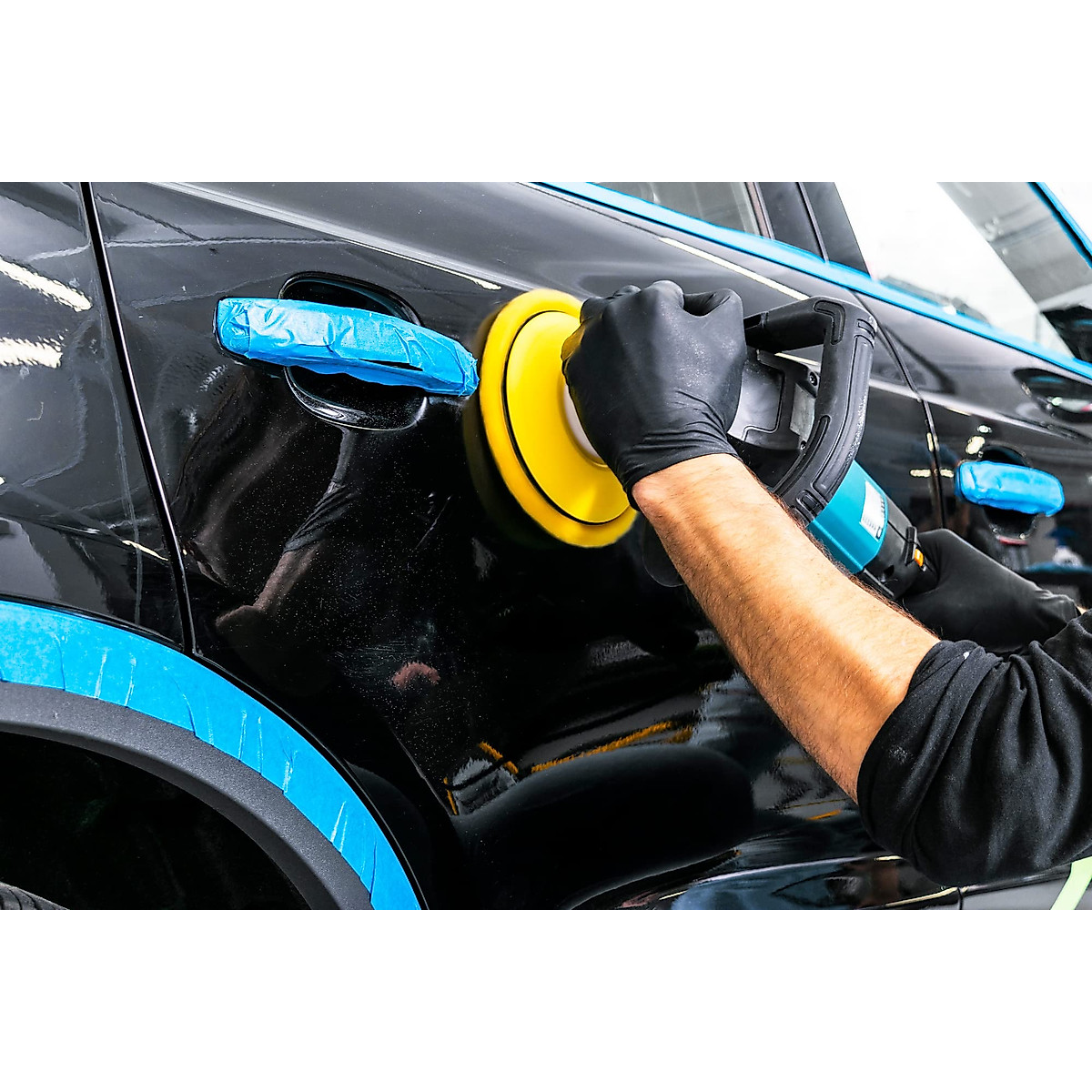 Inspire HEAVY DUTY 6Mil ORIGINAL Quality Stretch Nitrile Black Gloves Disposable Latex Free |Medical, Food, Mechanic, Tattoo