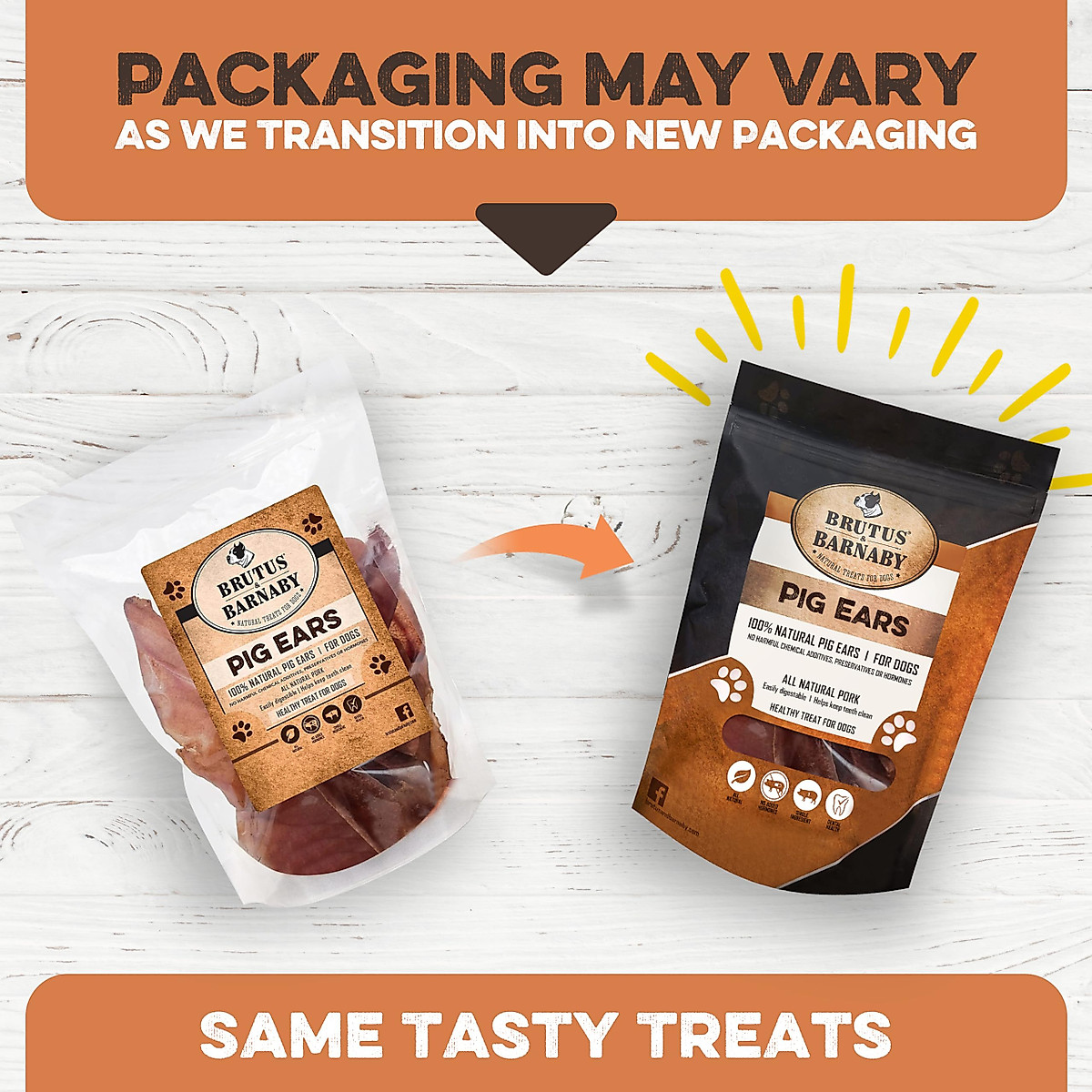 100% Natural Half Pig Ear Dog Treat, 15 pack, Our Healthy Dog Pig Ears Halves Are Easy To Digest, Chemical & Hormone Free Thick Cut Pig Ears For Dogs Aggressive Chewers, Great For Small Or Large Dogs