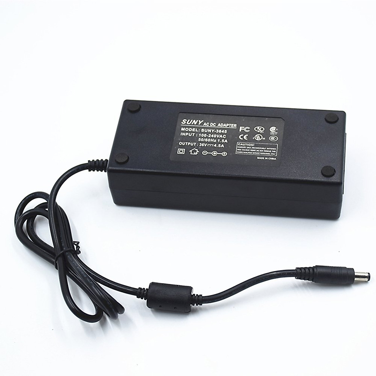 AC 100-240V to DC 36V 4.5A 162W 50/60Hz Power Supply Adapter Interface 5.5x2.5mm Suitable for Security Equipment LCD LED Lighting Communications Equipment Digital Products