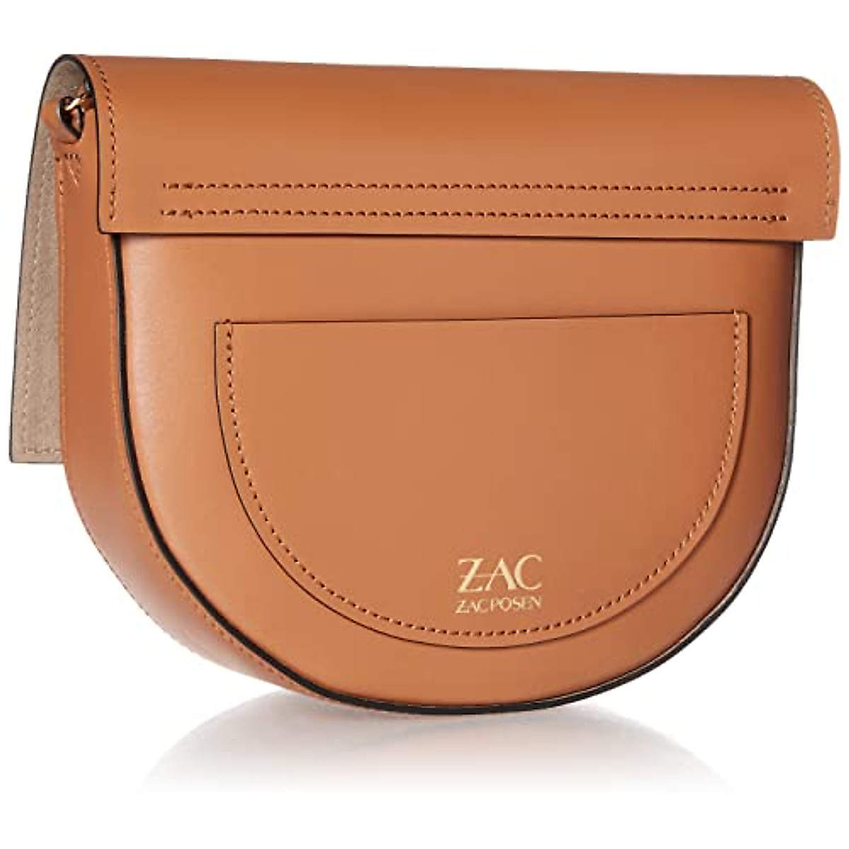 ZAC Zac Posen Belay Saddle Crossbody Bag, Camel