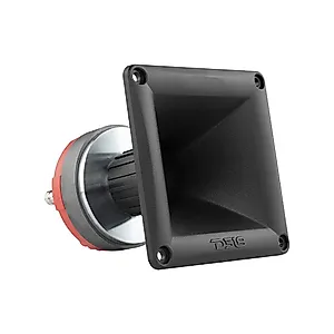 DS18 PRO-DR1PK44 1" Twist On Throat Compression Driver with 1" Phenolic Voice Coil and PRO-H44/BK Horn 240 Watts 8-ohm