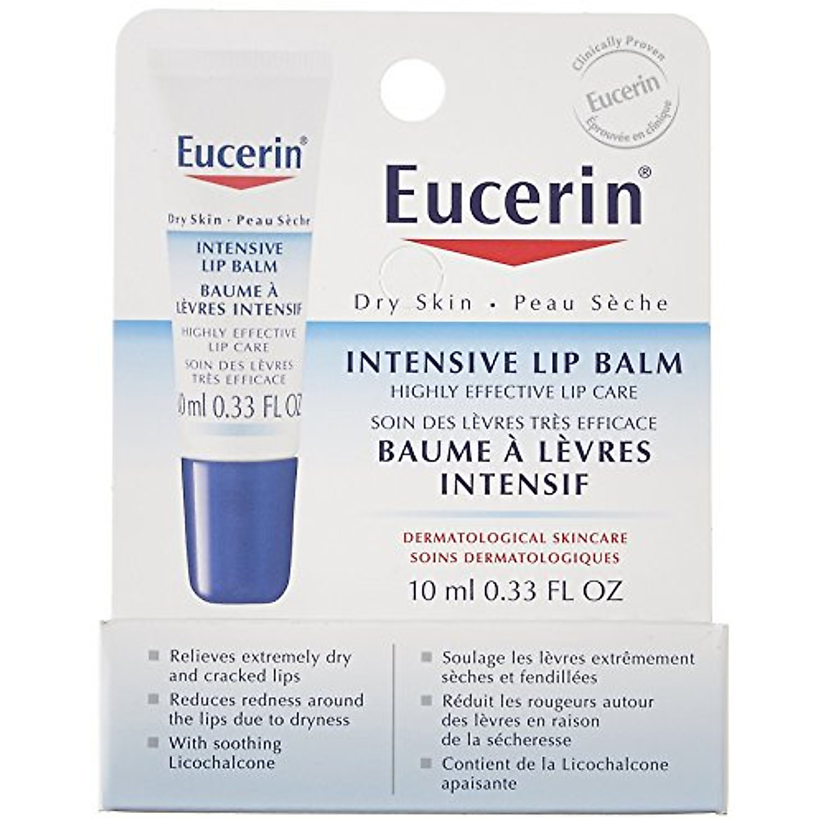 Eucerin Dry Skin Intensive Lip Balm 10Ml