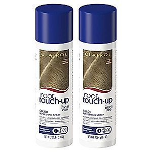 Clairol Root Touch-Up Temporary Spray, Light Brown Hair Color, 1.85 Ounce (Pack of 2)