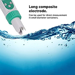 Water Quality Tester Tool, Large Display Screen TDS Meter Easy Operation Portable for Home