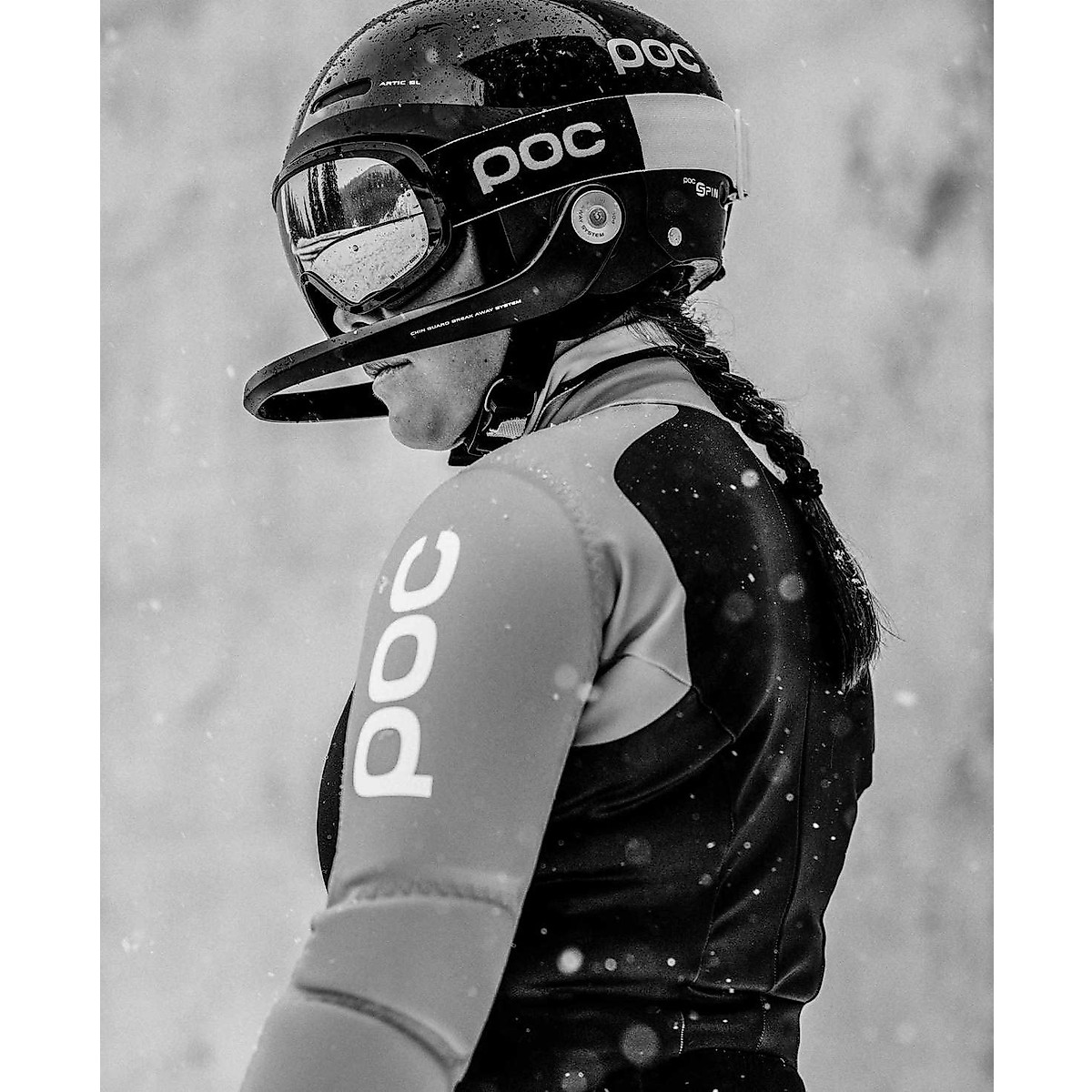 POC, Artic SL 360 Spin, Uranium Black, Medium-Large