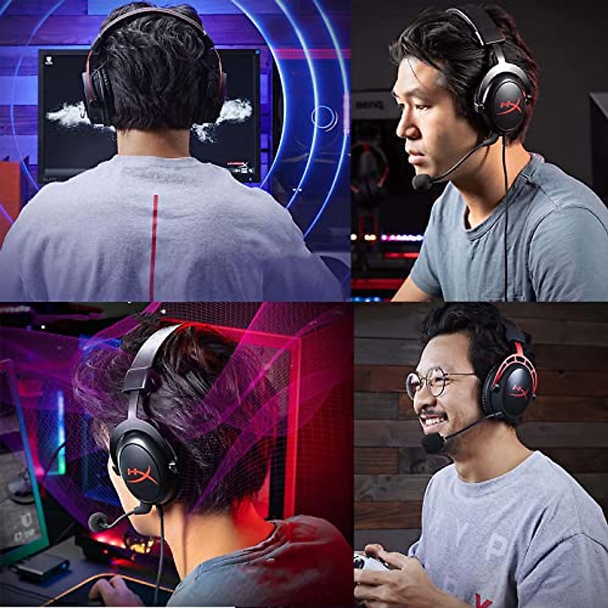 JULONGCR Cloud Alpha S Ear Pads Replacement Cloud Alpha Ear Cushions Earpads Earcups Foam Parts Compatible with HyperX Cloud Alpha S/Cloud Alpha Gaming Headset Cups. (Alpha) (Black)