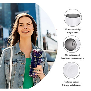 Gifts for Women Her Girls Friends Magic Witch Hand Insulated Skinny Tumblers Cup Coffee Mug with Lid 20oz Reusable Water Bottle for Hot & Cold Drinks Tea Cup Iced Coffee Thermos Travel Mug (Pack of 1)