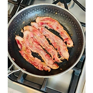 Black Cube CeramicQR Cookware - Made In France - Quick Release Fry Pan - 9.5-Inch - Induction Pan - Stainless Steel Fry Pan - Nonstick Frying Pan for Induction Cooktop Quick Release