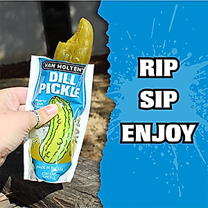 Van Holten's Pickles - Jumbo Dill Pickle-In-A-Pouch - 12 Pack