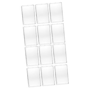 Cabilock 12 Pcs Storage Case Figure Model Display Case Dustproof Case Multi-Function Display Figure Model Showing Case Crafts Toy Child