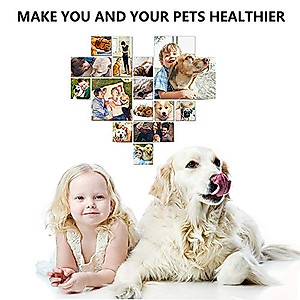 Dogscute 2 Pack Pet Paw Cleaner for Dogs & Cats, Waterless Foam with Silicone Scrubber, Dogs Cats Feet Paw Cleaner