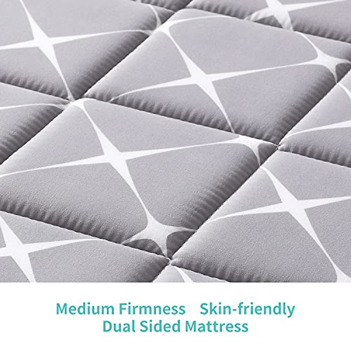 Crib and Toddler Mattress - 52" x 27.6" x 5" - Premium Foam - Firm - Dual Sided Standard Size Baby Mattresses for Crib and Toddler Bed - Baby Crib Mattress - Toddler Mattress for Toddler Bed
