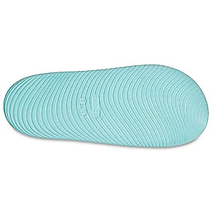 Crocs Unisex Mellow Slides Sandal, Pure Water, 4 US Men