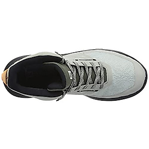 Salomon Men's OUTPULSE Mid Gore-Tex Hiking Boots for Men, Wrought Iron/Black/Vibrant Orange, 10