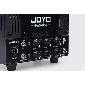 JOYO ZOMBIE II Amplifier 20 Watt Hybrid Mini Tube Head Bluetooth BanTamp XL Series with Foot Switch