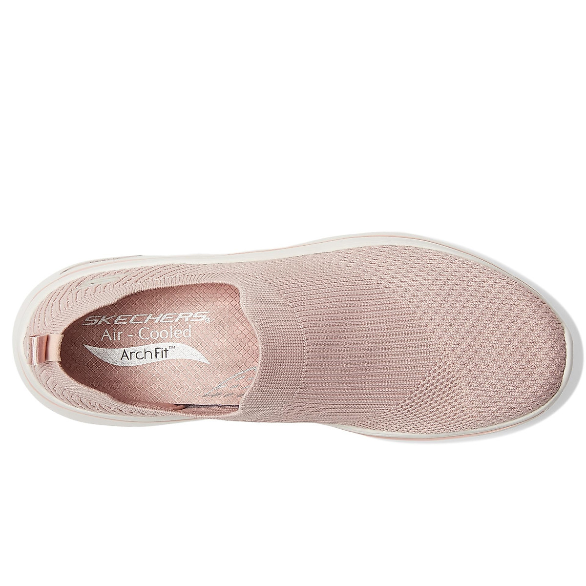 Skechers Women's Go Walk Arch Fit 2.0-Paityn Sneaker, Mauve, 10.5