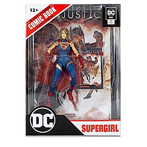 McFarlane DC Direct - Injustice 2 - Page Punchers - 7" Supergirl Figure with Comic