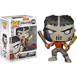 Funko Pop! Comics TMNT Casey Jones Previews PX Exclusive Bundled with EcoTEK Pop Protector