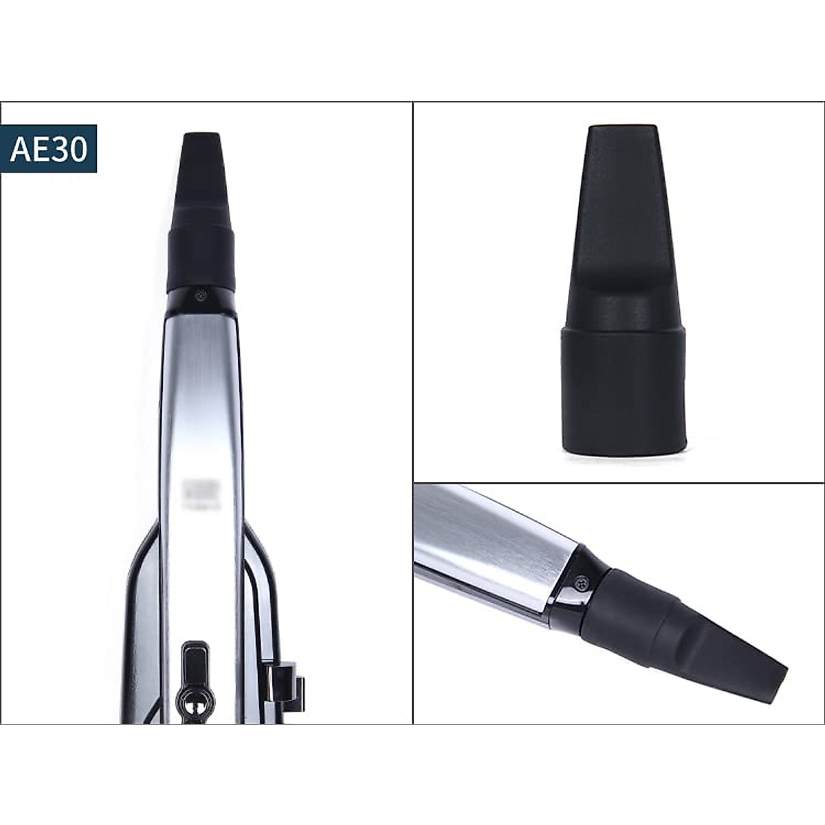 GEEK EWI Aerophone Replaceable Mouthpiece | Soft Feel | Silicone | for Roland AE-01 AE-05 AE-20 AE-30 (Black)