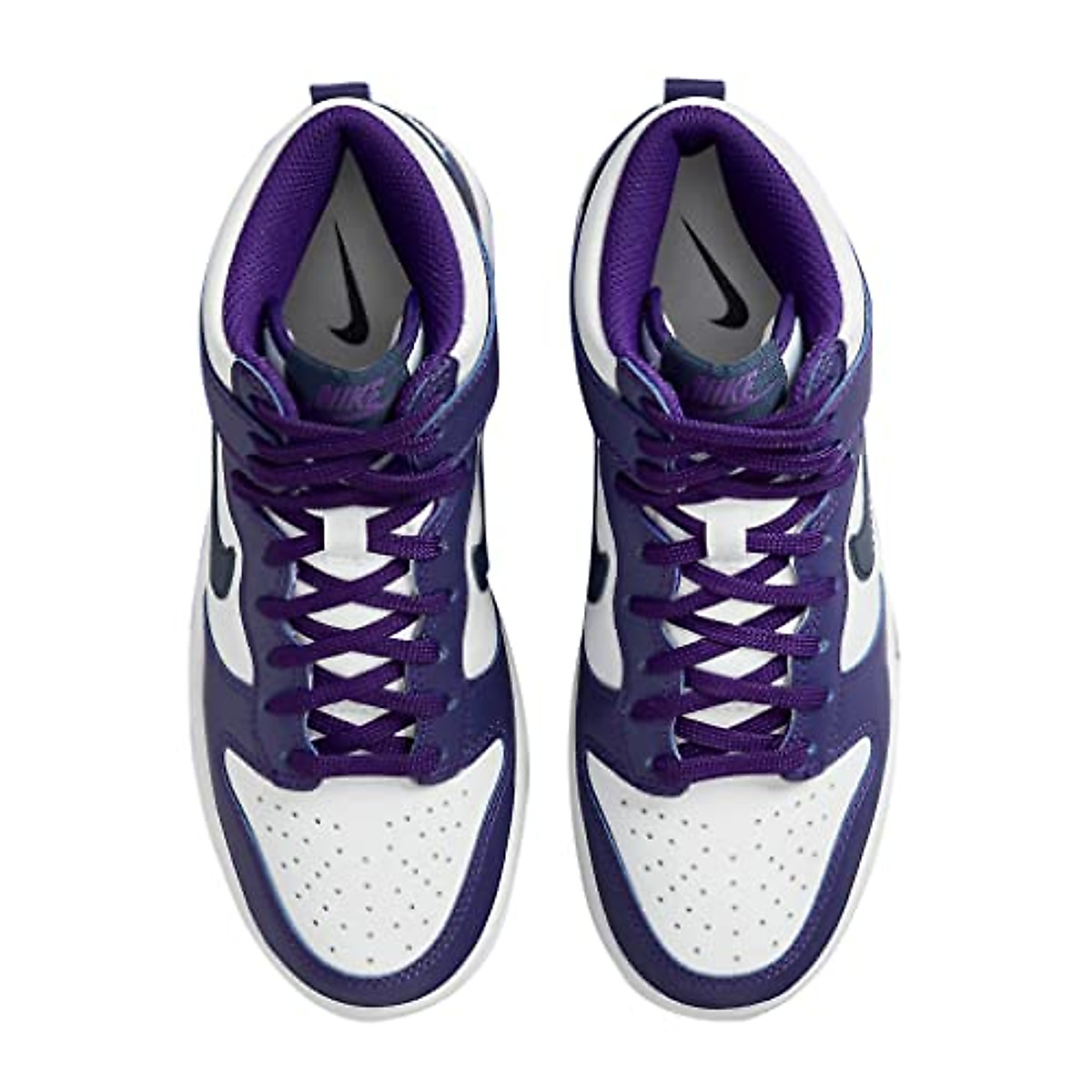 Nike Youth Dunk High GS DH9751 100 Electro Purple Midnght Navy - Size 4.5Y