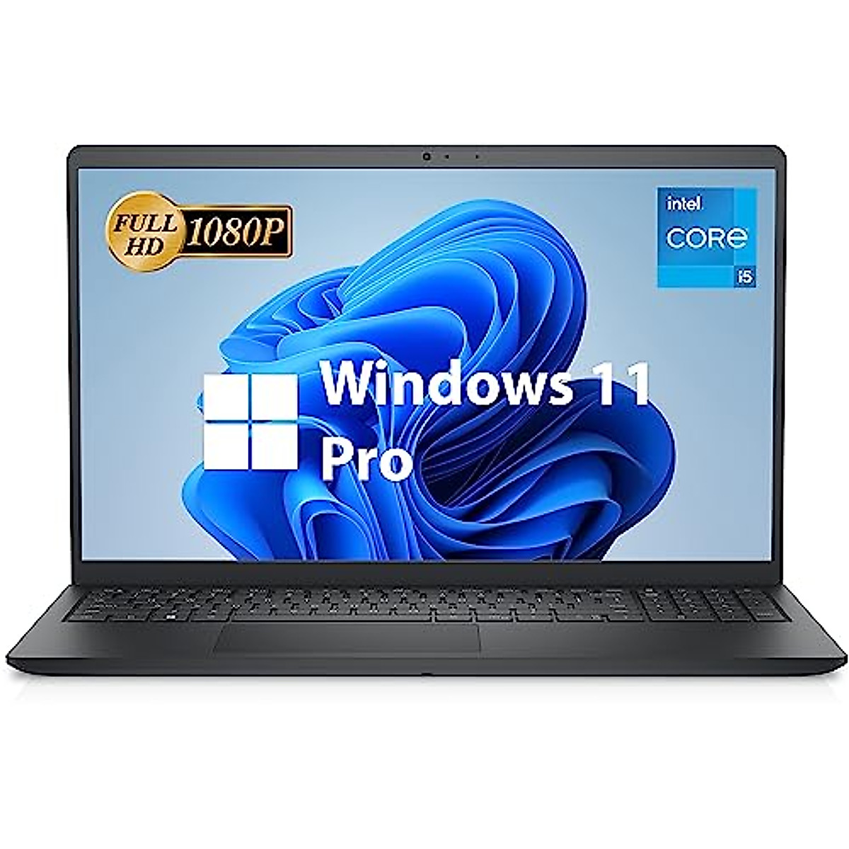 Dell 2023 Inspiron 15 Business Laptop, 15.6" 1920x1080 FHD Display, Intel Quad-Core i5-1135G7 2.4 GHz, 32GB DDR4, 1TB PCIe SSD, Webcam, SD Card Reader, WiFi,Bluetooth, Windows 11 Pro, Black