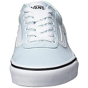 Vans Unisex Ward Canvas Low Platform Sneaker - Delicate Blue/White 8.5