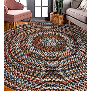 RRI Home Decor Ashley Area Rug, 6 Foot, Greengrass