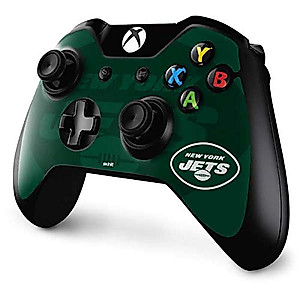 Skinit Decal Gaming Skin Compatible with Xbox One Controller - Officially Licensed NFL New York Jets Double Vision Design