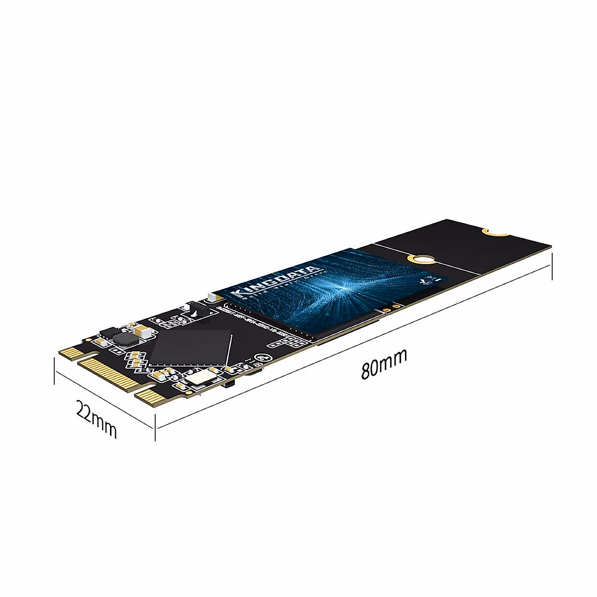 Kingdata SSD M.2 2280 1TB Ngff Internal Solid State Drive High-Performance Hard Drive for Desktop Laptop SATA III 6Gb/s (1TGB, M.2 2280)
