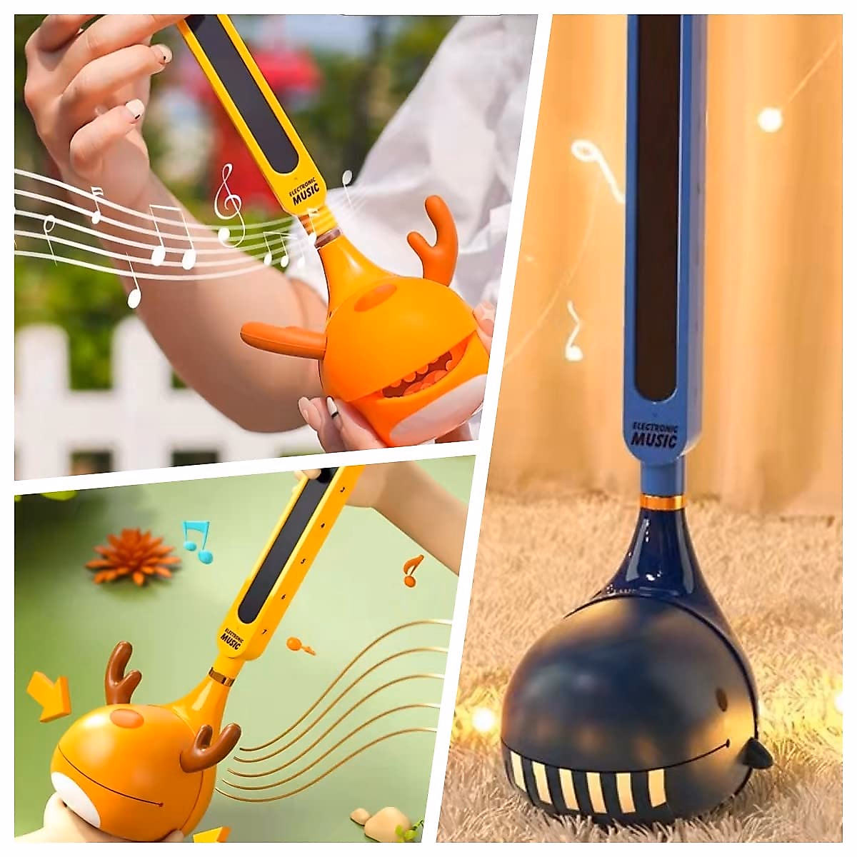 GUCHENSHAN This is a Magical Music Toy, an Electronic Instrument That can Produce Wonderful Sounds and Bring Kid a Different Gaming Experience. It is The Best Gift for Kids(Yellow Elk)