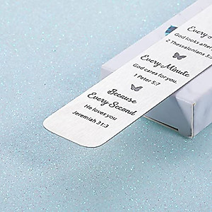 Inspirational Religious Gifts for Women Men Teens Girls First Communion Christening Gifts for Goddaughter Godson Coworkers Christmas Gifts for Son Daughter Girlfriend Bookmark Gifts for Friends Her