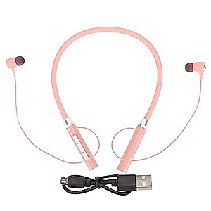 Acogedor Neckband Bluetooth Headphones, Wireless Neckband Earbuds, BT 5.2 Magnetic Earphones with 8 H Playtime, Bass IPX5 Waterproof Neck Ear Buds ()